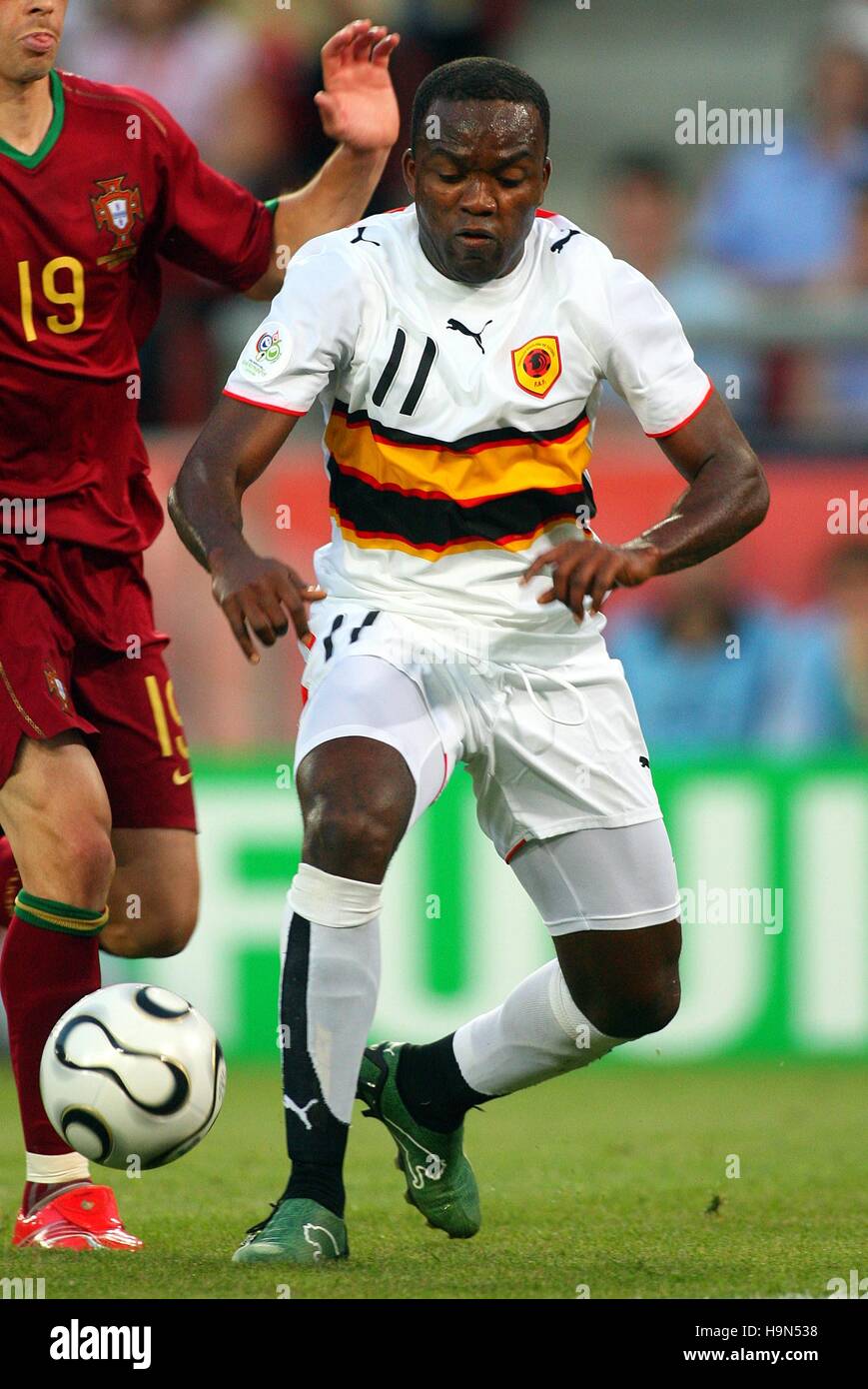 MATEUS ANGOLA & GIL VICENTE WORLD CUP COLOGNE GERMANY 11 June 2006 ...