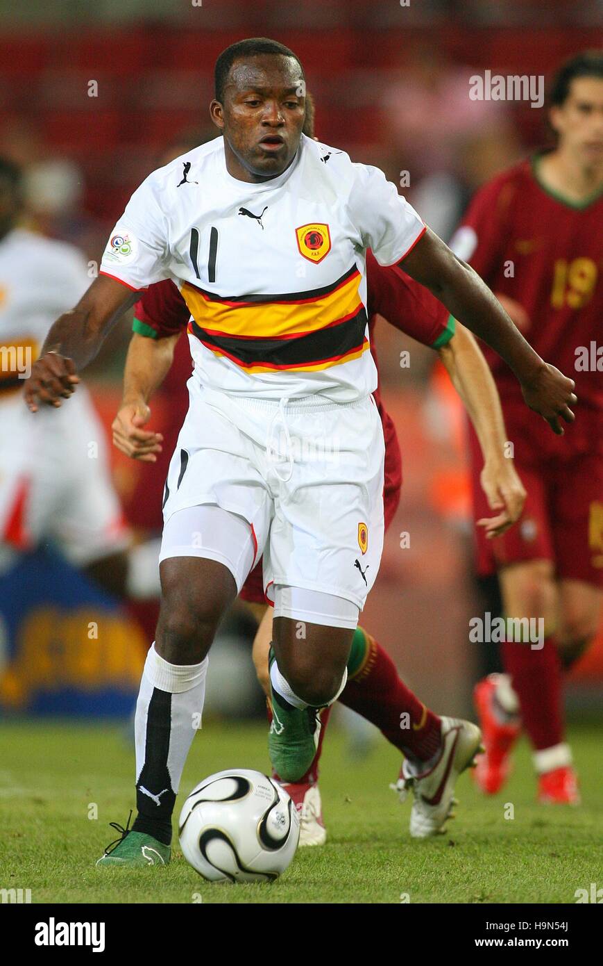 MATEUS ANGOLA & GIL VICENTE WORLD CUP COLOGNE GERMANY 11 June 2006 ...