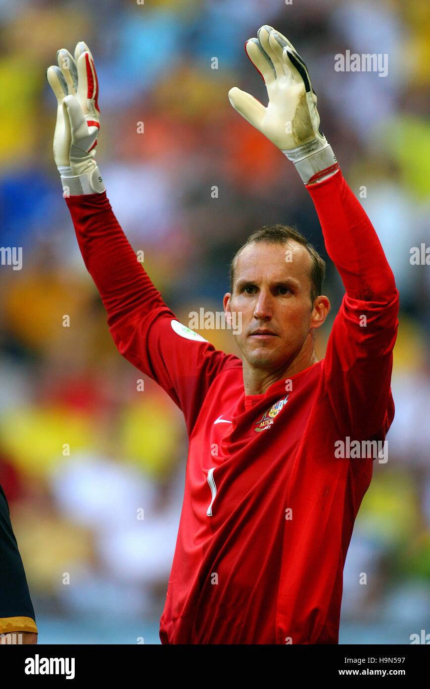 MARK SCHWARZER BRAZIL V AUSTRALIA MUNICH Germany 18 June 2006 Stock ...