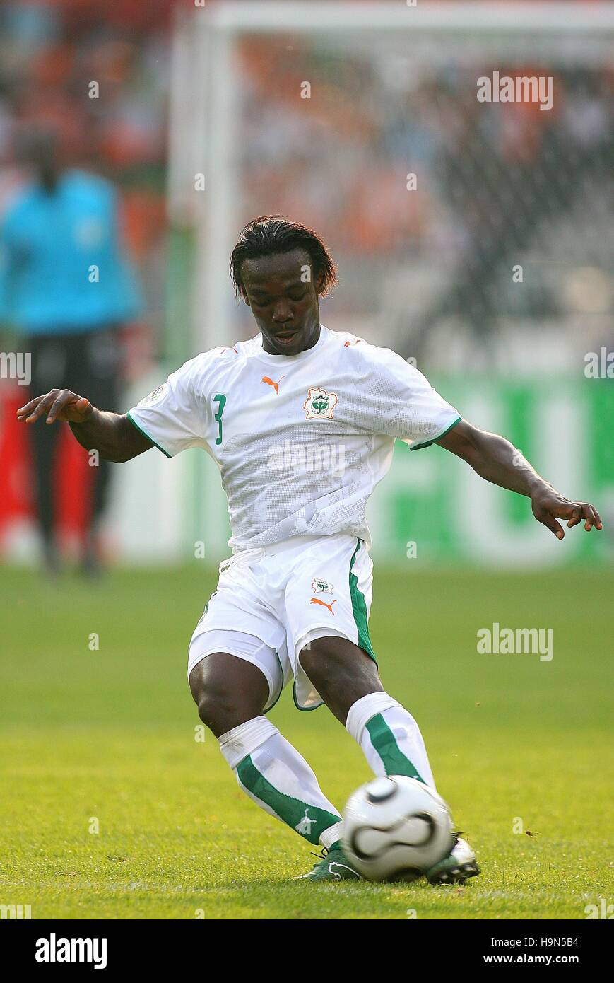 ARTHUR BOKA COTE D'IVOIRE & STRASBOURG WORLD CUP STUTTGART GERMANY 16 ...
