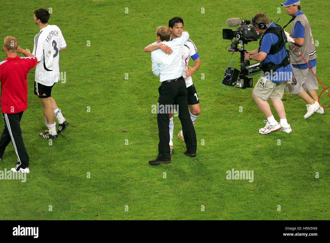 TIM BOROWSKI JURGEN KLINSMANN GERMANY V POLAND WORLD CUP DORTMUND ...