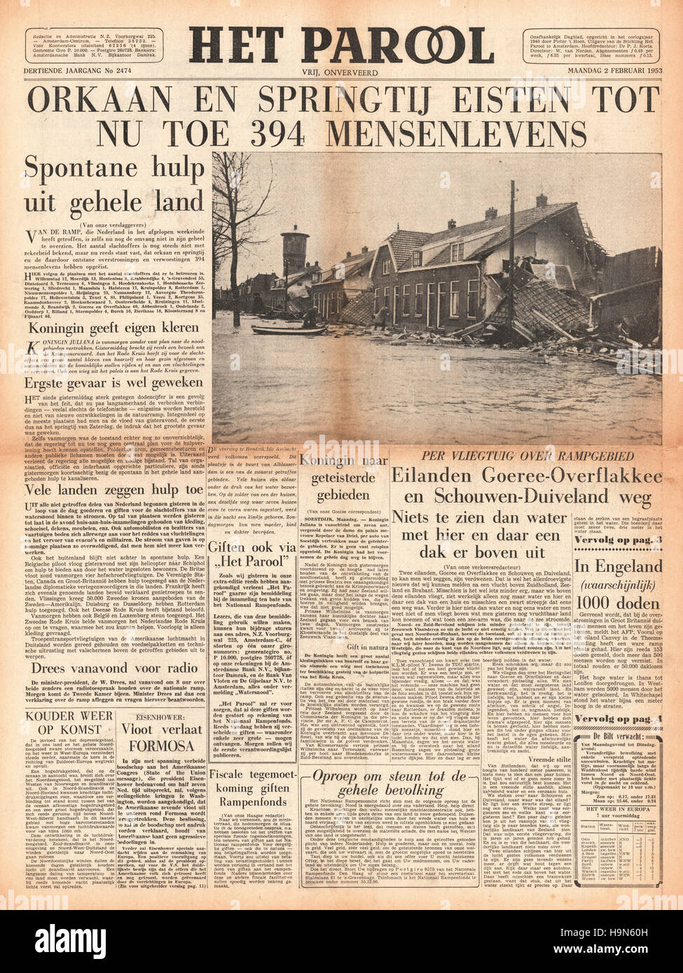 1953 Flood Canvey Island High Resolution Stock Photography and Images - Alamy