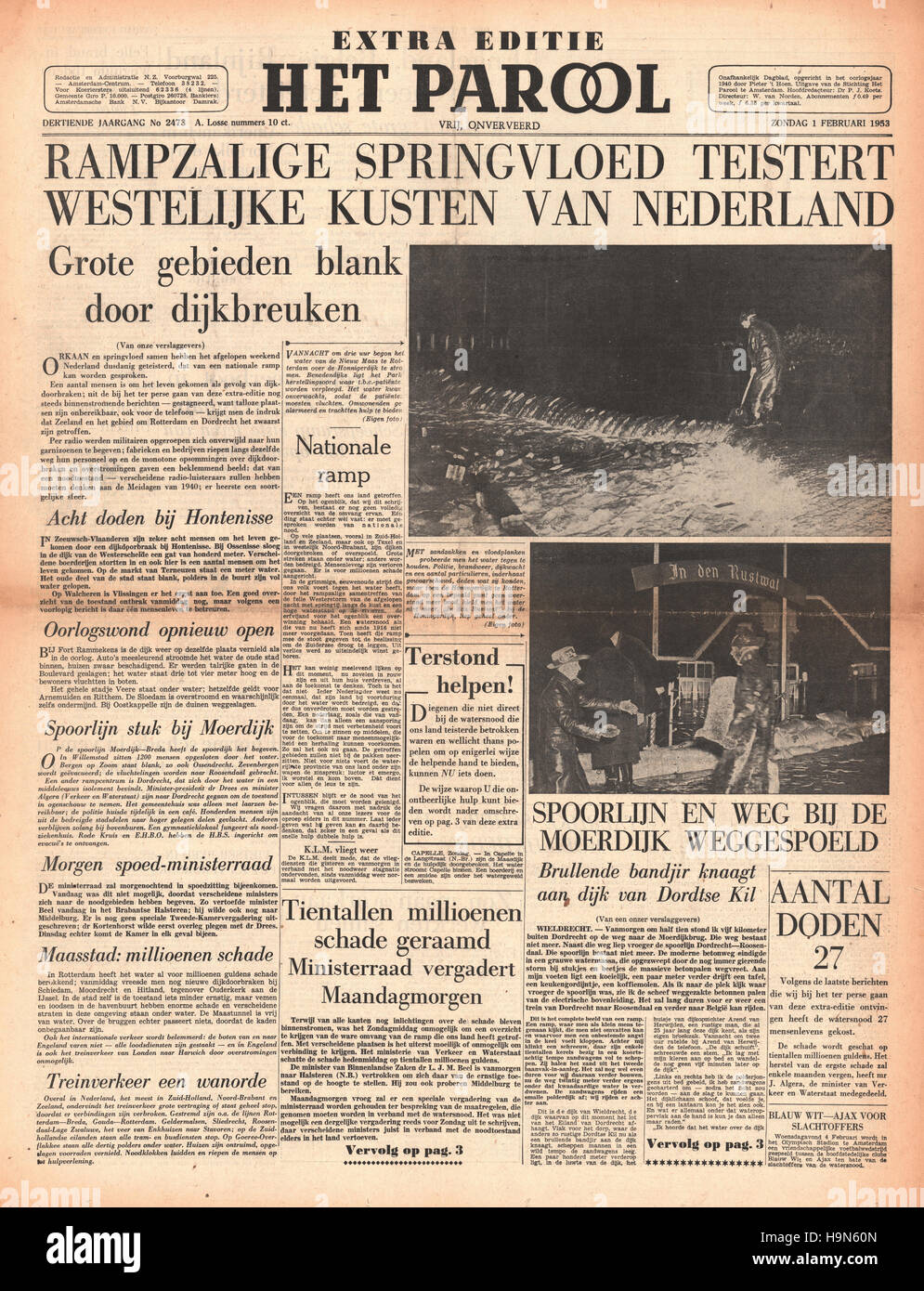 North sea flood of 1953 hi-res stock photography and images - Alamy