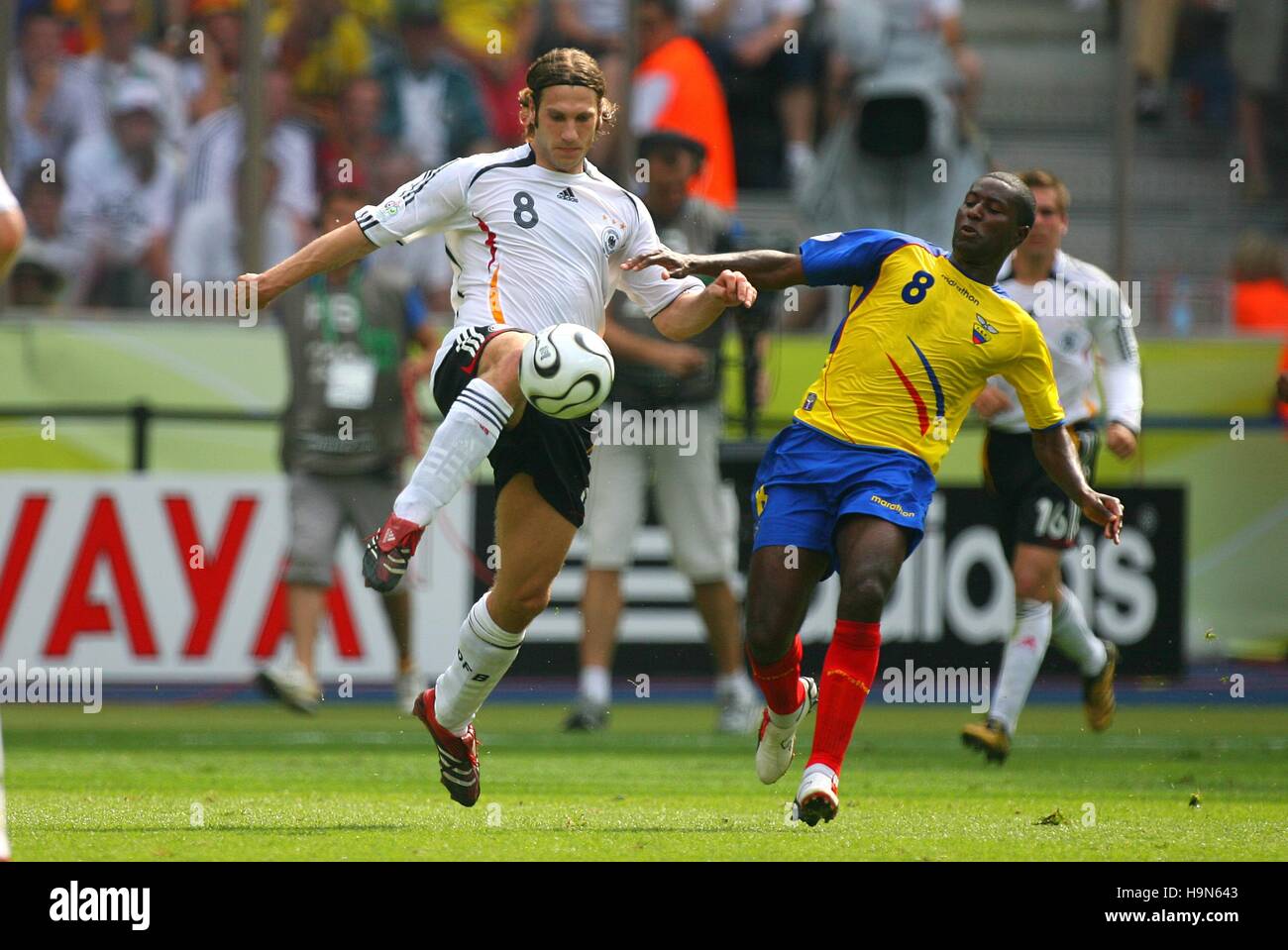 TORSTEN FRINGS & EDISON MENDEZ ECUADOR V GERMANY WORLD CUP BERLIN ...