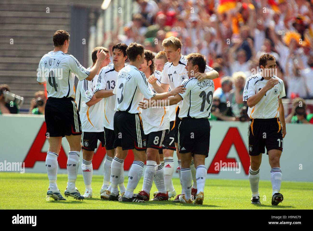 GERMANY CELEBRATE ECUADOR V GERMANY WORLD CUP BERLIN GERMANY 20 June ...