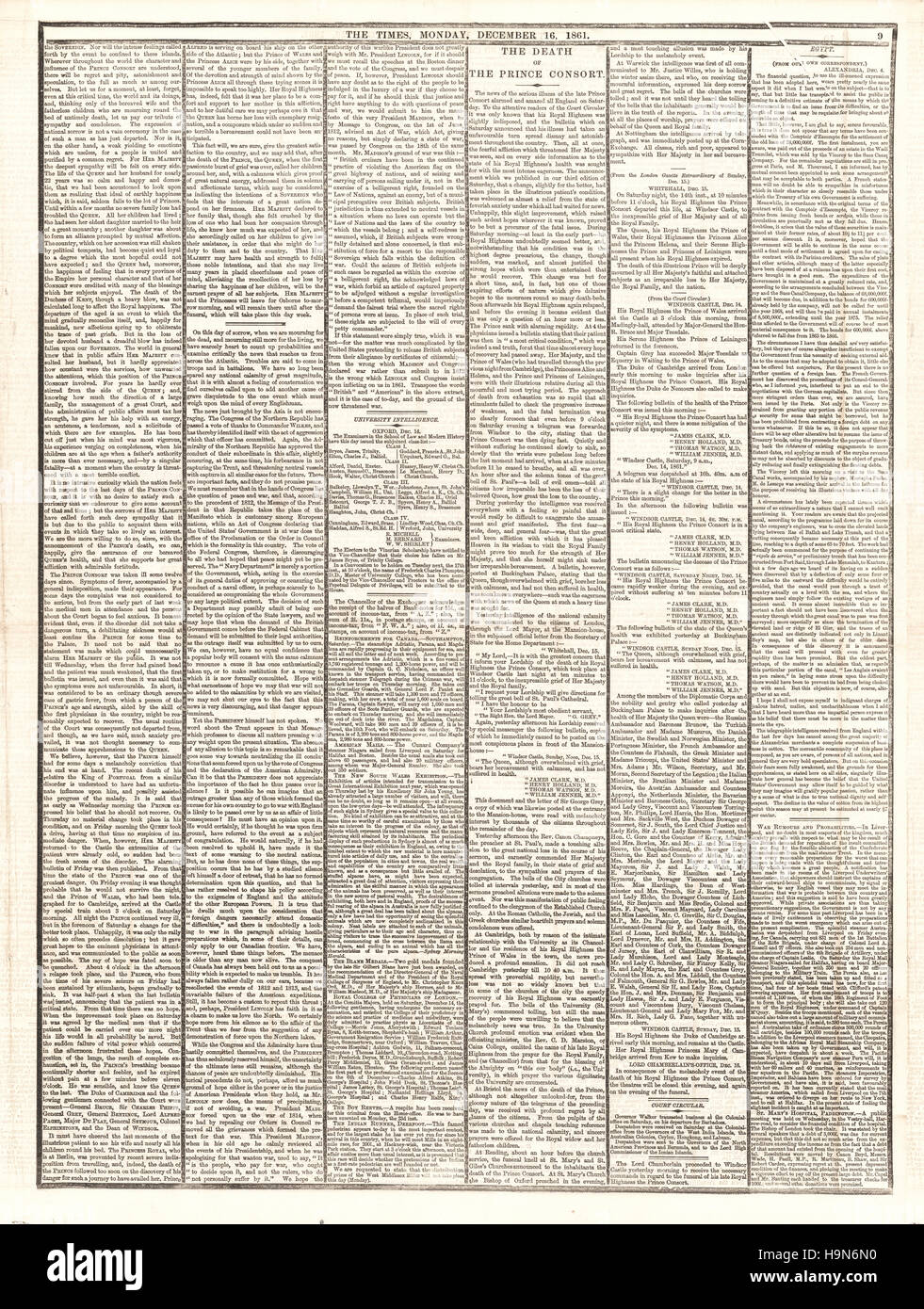 Prince albert death hi-res stock photography and images - Alamy