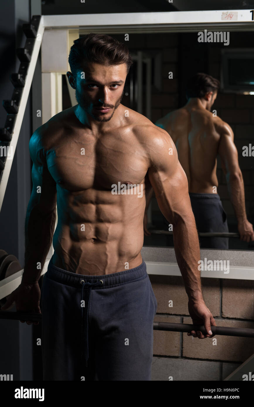 Handsome Good Looking And Attractive Young Man With Muscular Body ...