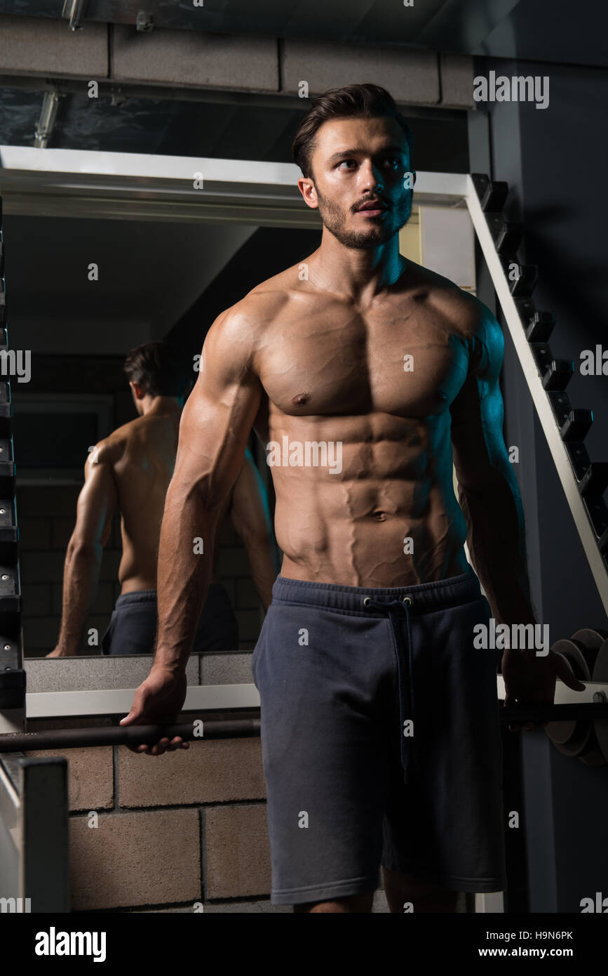 Handsome Good Looking And Attractive Young Man With Muscular Body ...