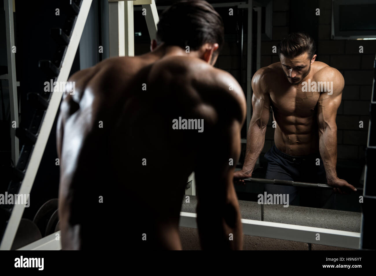 Handsome Good Looking And Attractive Young Man With Muscular Body ...