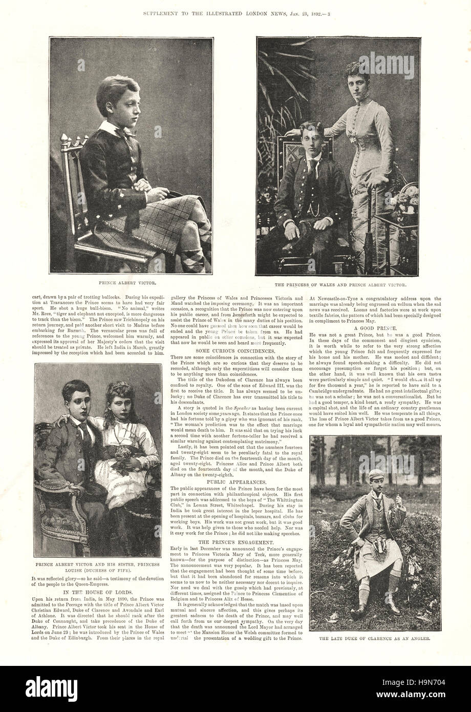 Jack The Ripper Newspaper High Resolution Stock Photography and Images ...