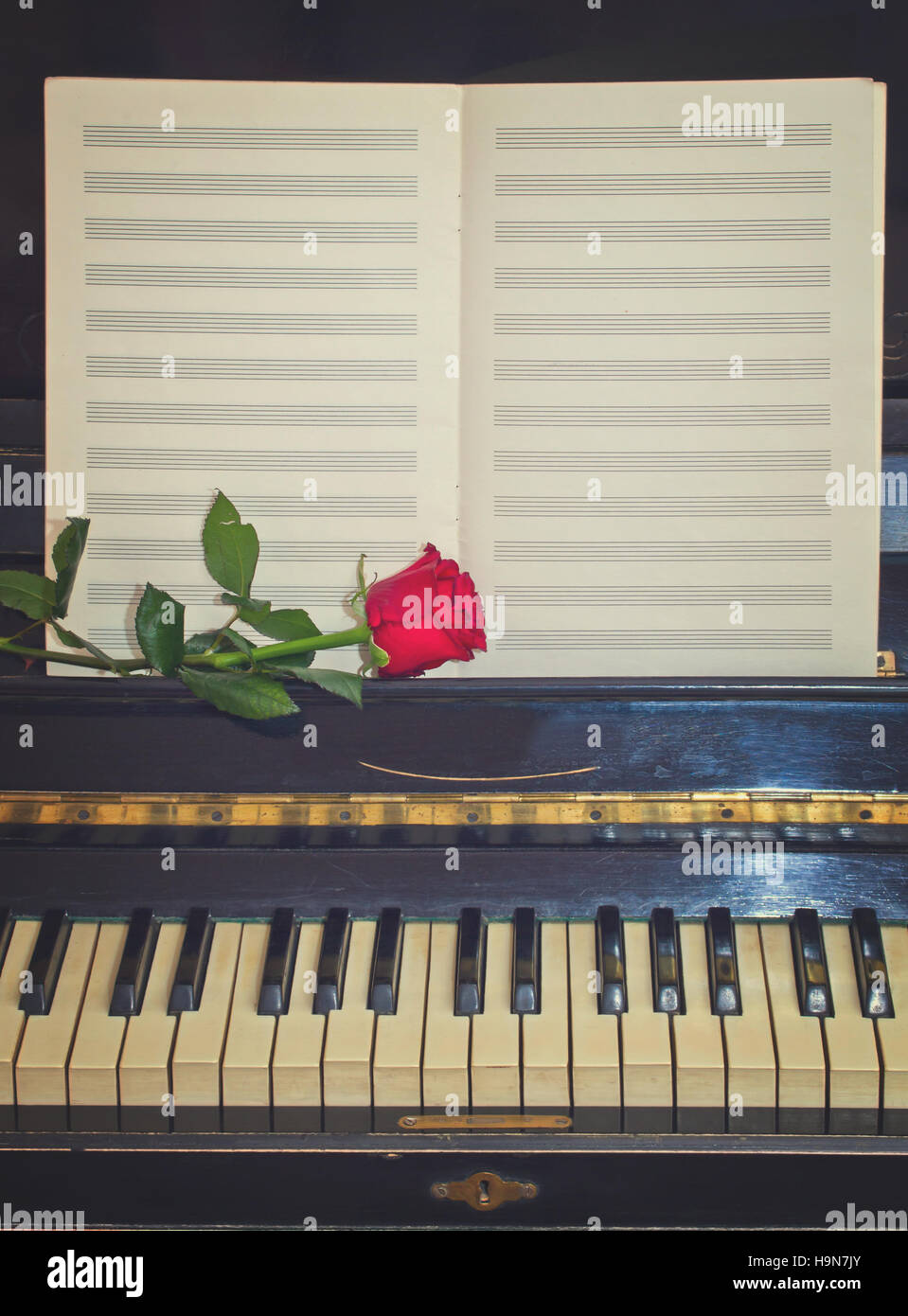 open empty notes paper Stock Photo - Alamy
