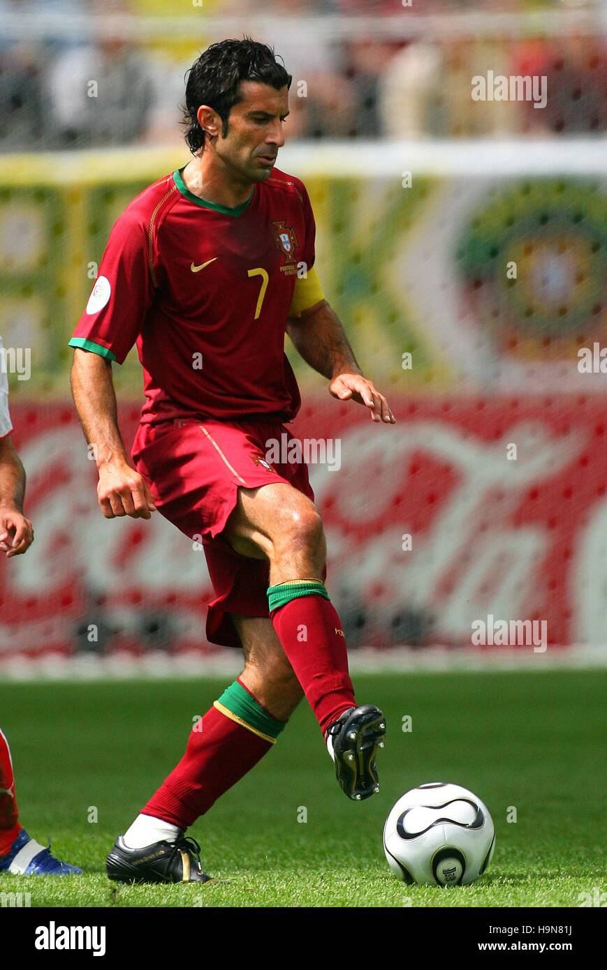 LUIS FIGO PORTUGAL & INTER MILAN WORLD CUP FRANKFURT GERMANY 17 June ...