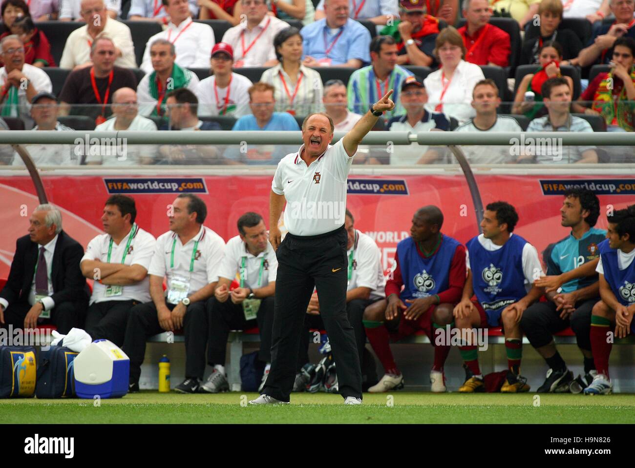 LUIZ FELIPE SCOLARI PORTUGAL HEAD COACH WORLD CUP FRANKFURT GERMANY 17 ...