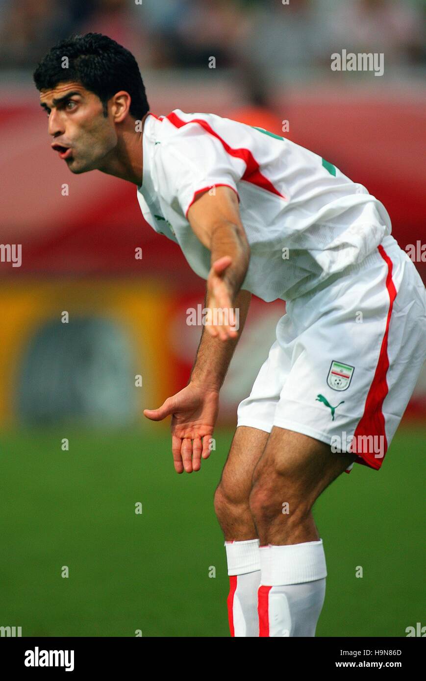 RAHMAN REZAEI IRAN & AC MESSINA WORLD CUP FRANKFURT GERMANY 17 June ...