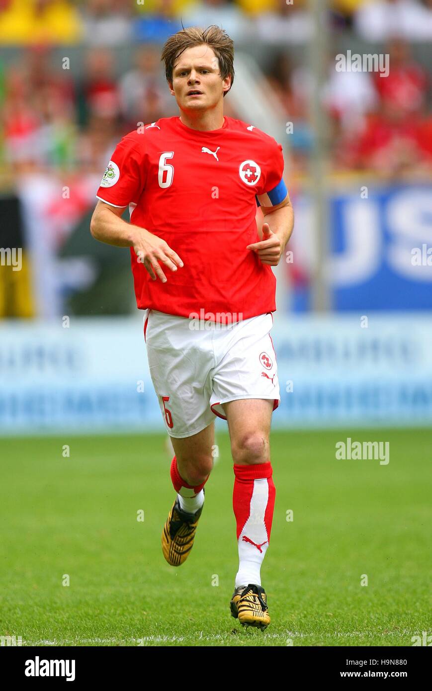 JOHANN VOGEL SWITZERLAND & AC MILAN WORLD CUP DORTMUND GERMANY 19 June ...