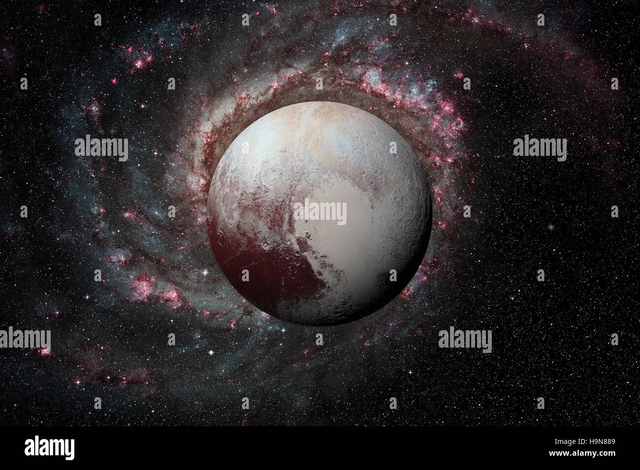 Pluto is a dwarf planet in the Kuiper belt Stock Photo - Alamy