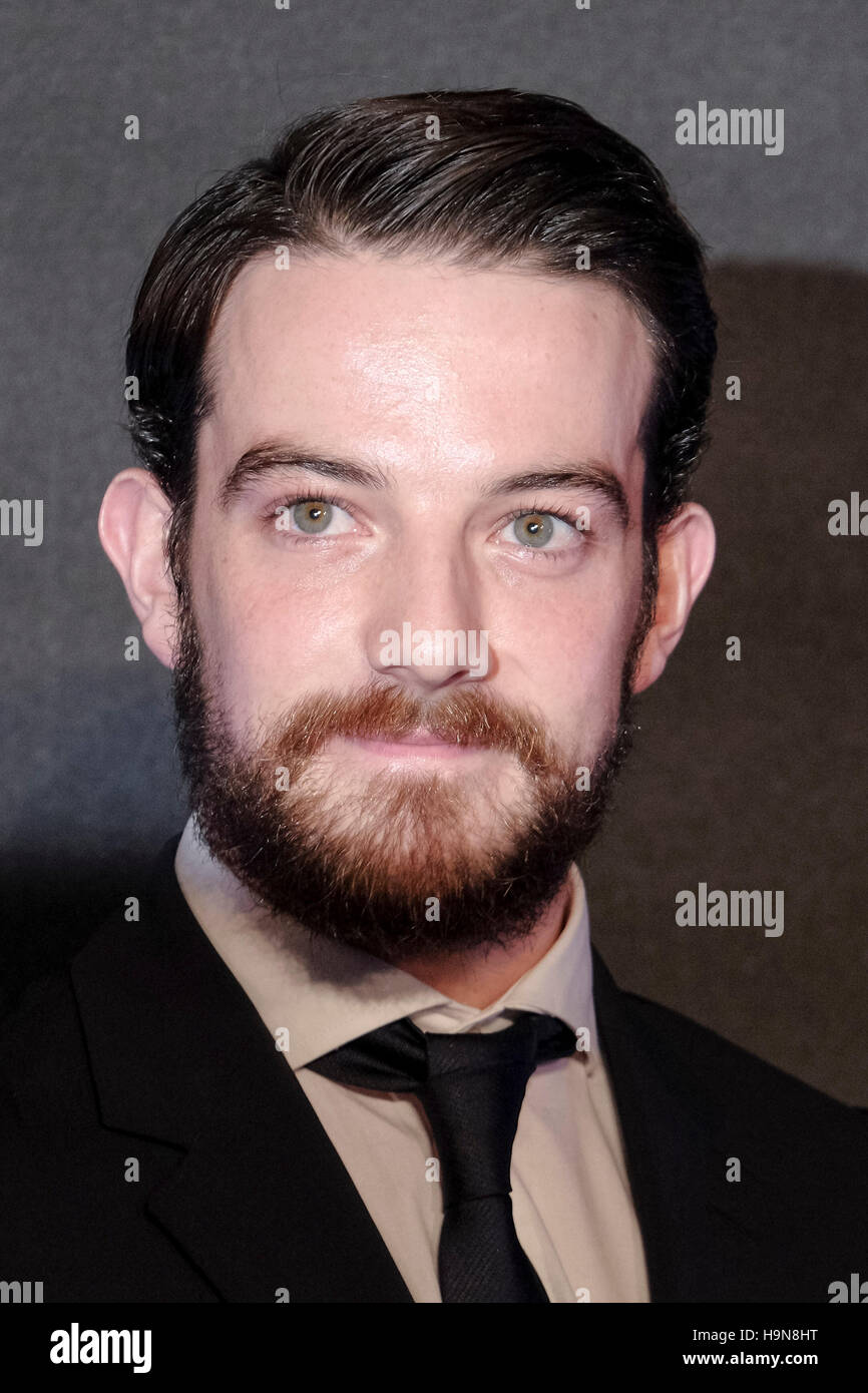 Kevin Guthrie attends The European Premiere of "Fantastic Beasts and ...