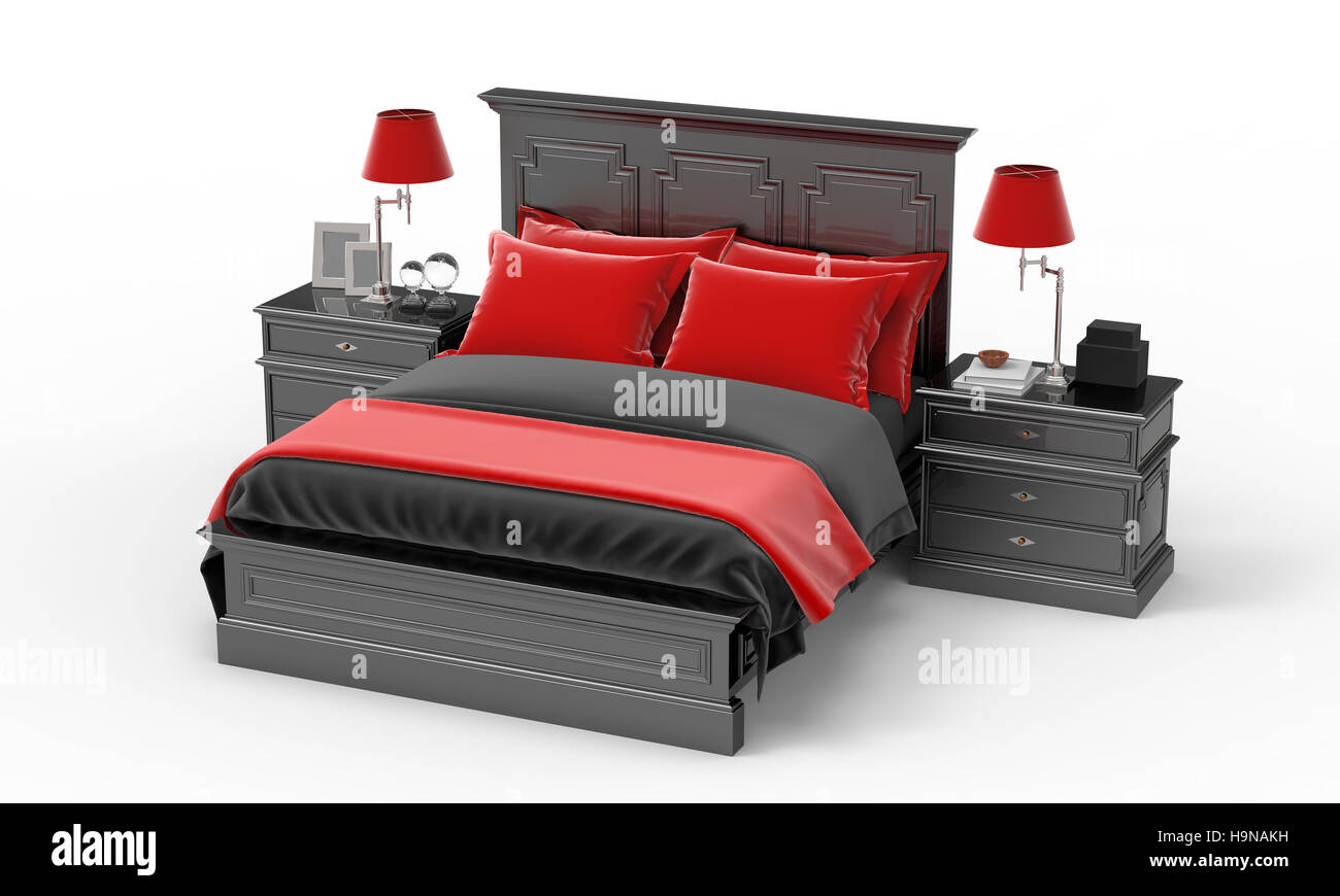 3d bed Cut Out Stock Images & Pictures - Alamy