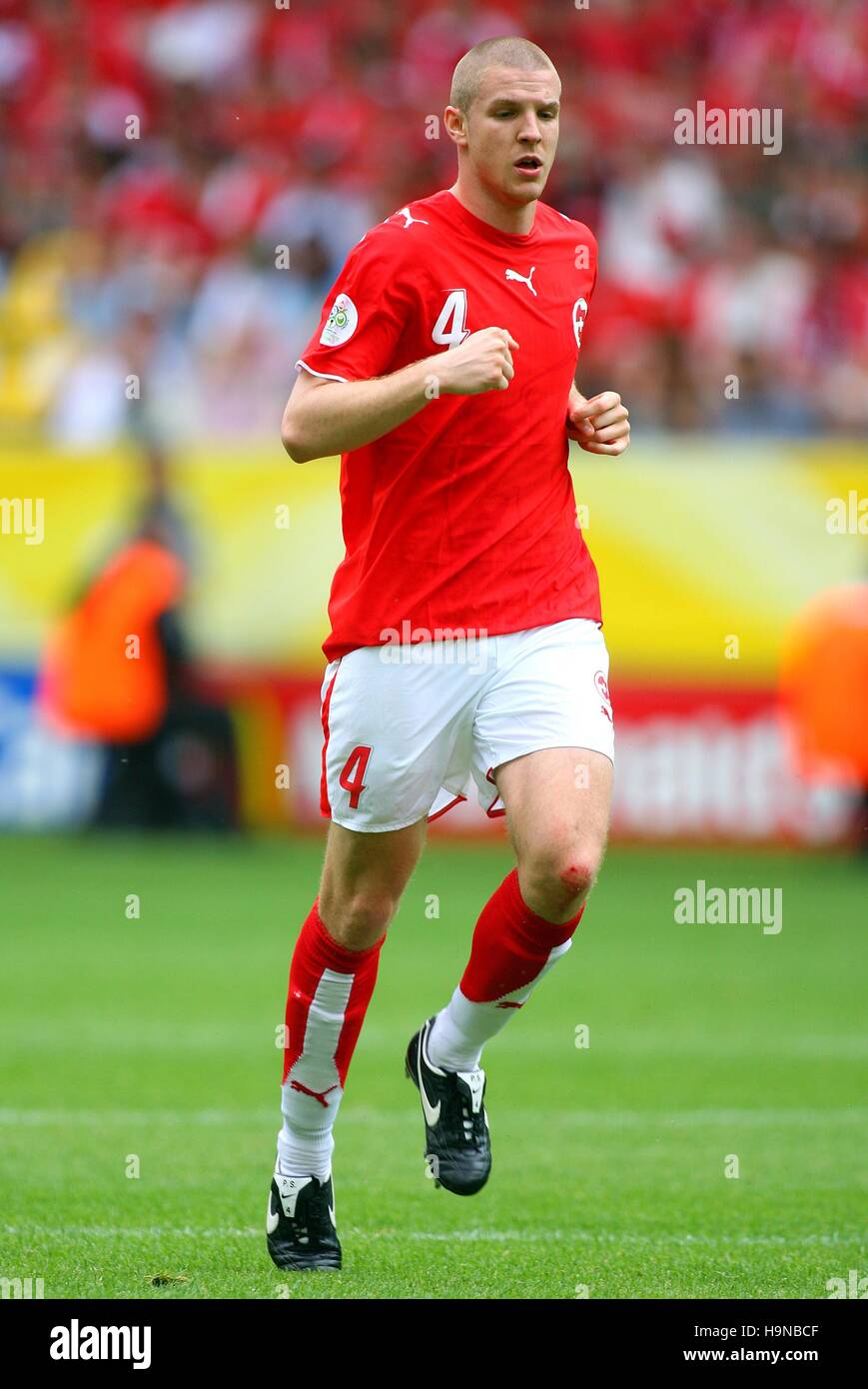 PHILIPPE SENDEROS SWITZERLAND & ARSENAL FC WORLD CUP DORTMUND GERMANY ...