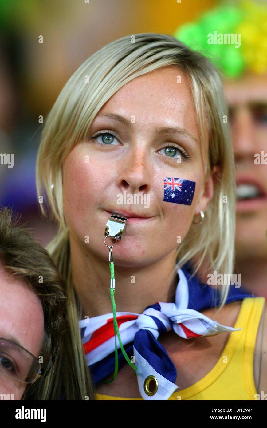 AUSTRALIAN FAN CROATIA V AUSTRALIA WORLD CUP STUTTGART GERMANY 22 June ...