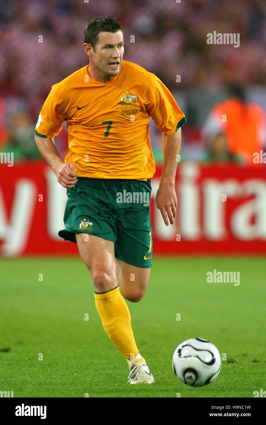 BRETT EMERTON AUSTRALIA & BLACKBURN ROVERS WORLD CUP STUTTGART GERMANY ...