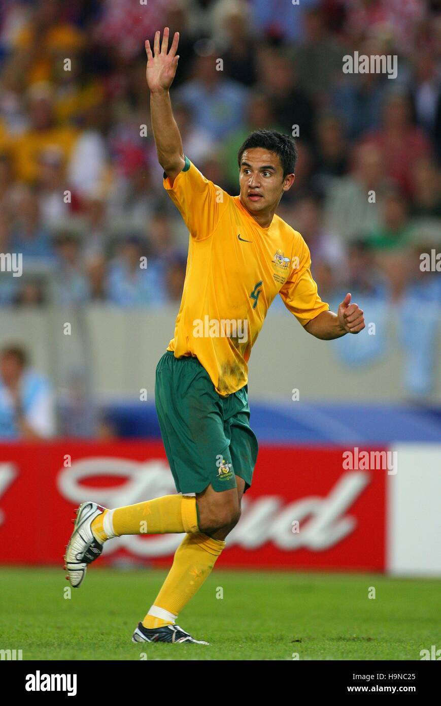 TIM CAHILL AUSTRALIA & EVERTON FC WORLD CUP STUTTGART GERMANY 22 June ...
