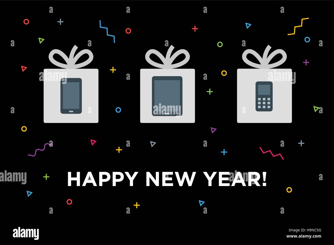 Santa claus telephone christmas Stock Vector Images - Alamy