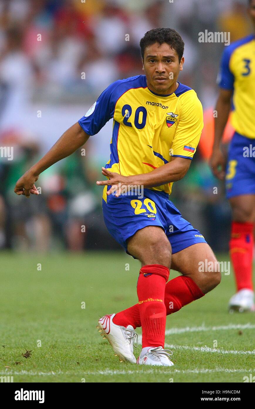 EDWIN TENORIO ECUADOR & BARCELONA WORLD CUP GOTTLIEB-STADION STITTGART ...