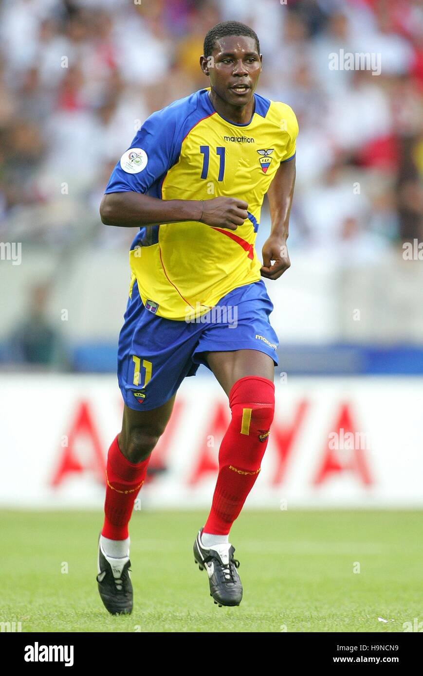 AGUSTIN DELGADO ECUADOR & LDU WORLD CUP STUTTGART GERMANY 25 June 2006 ...