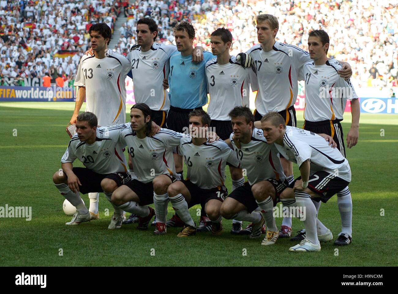 GERMAN TEAM GROUP GERMANY V SWEDEN WORLD CUP ALLIANZ ARENA MUNICH ...