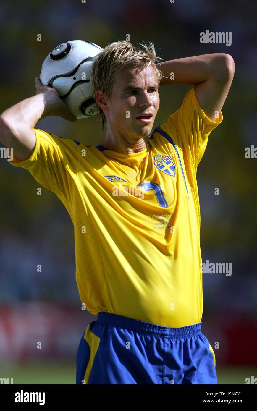 NICLAS ALEXANDERSSON SWEDEN & IFK GOTHENBURG WORLD CUP ALLIANZ ARENA ...