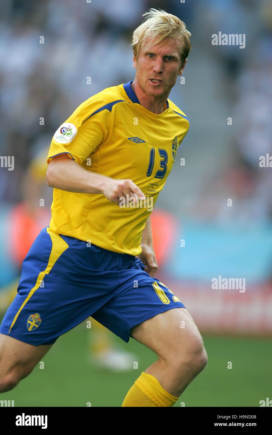 PETTER HANSSON SWEDEN & HEERENVEEN WORLD CUP ALLIANZ ARENA MUNICH ...