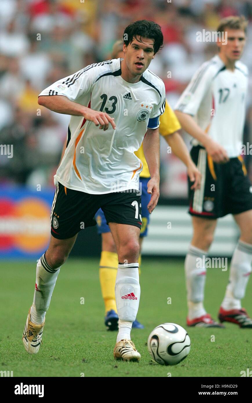 MICHAEL BALLACK GERMANY & CHELSEA FC WORLD CUP ALLIANZ ARENA MUNICH ...