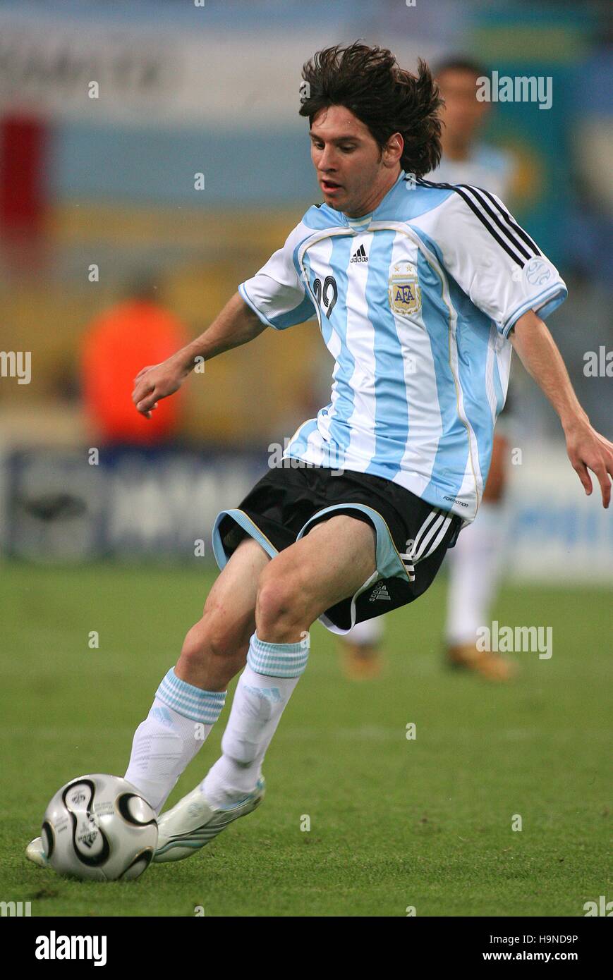 LIONEL MESSI ARGENTINA & BARCELONA WORLD CUP LEIPZIG GERMANY 24 June ...