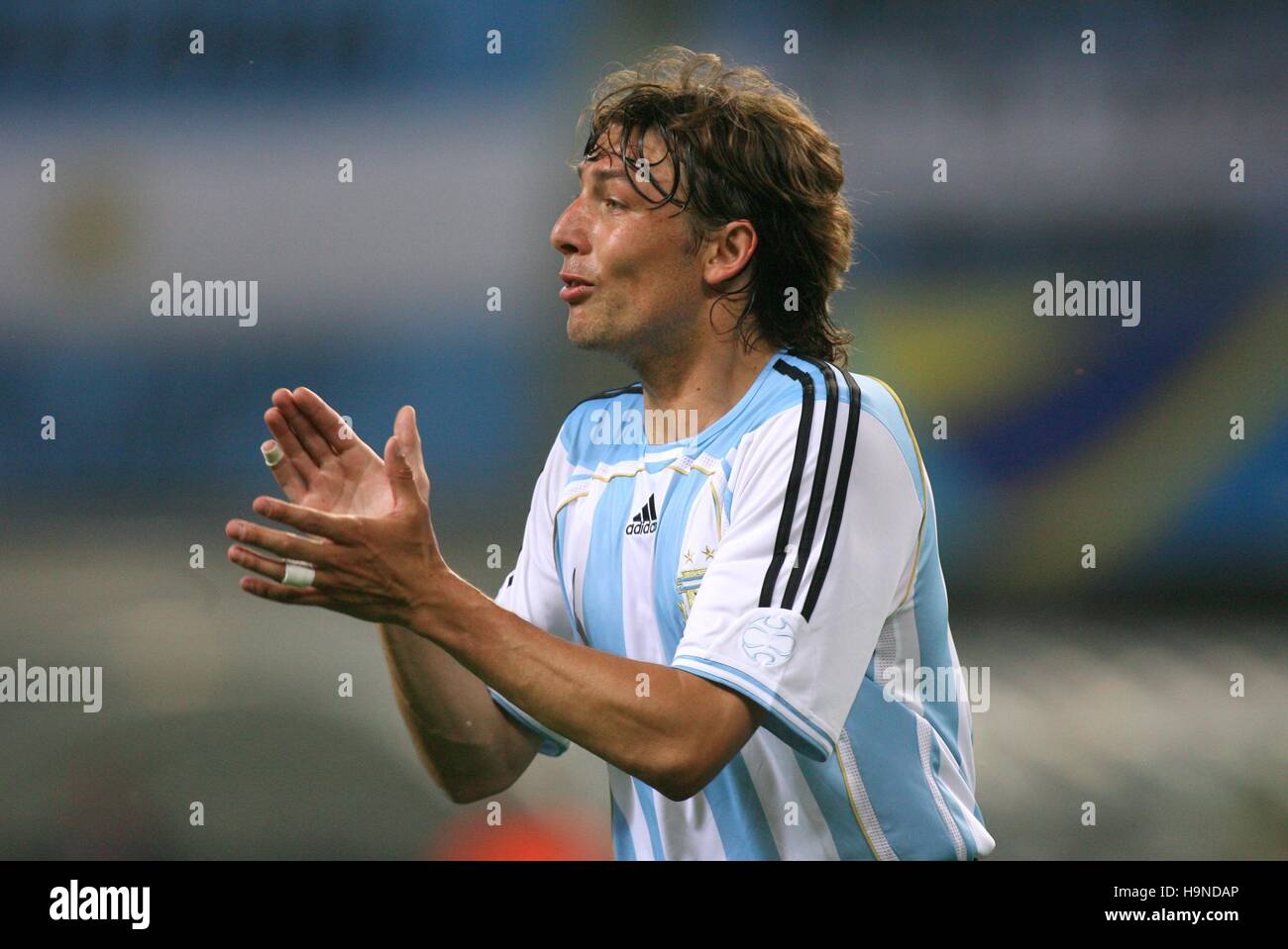 GABRIEL HEINZE ARGENTINA & MANCHESTER UNITED WORLD CUP LEIPZIG GERMANY ...