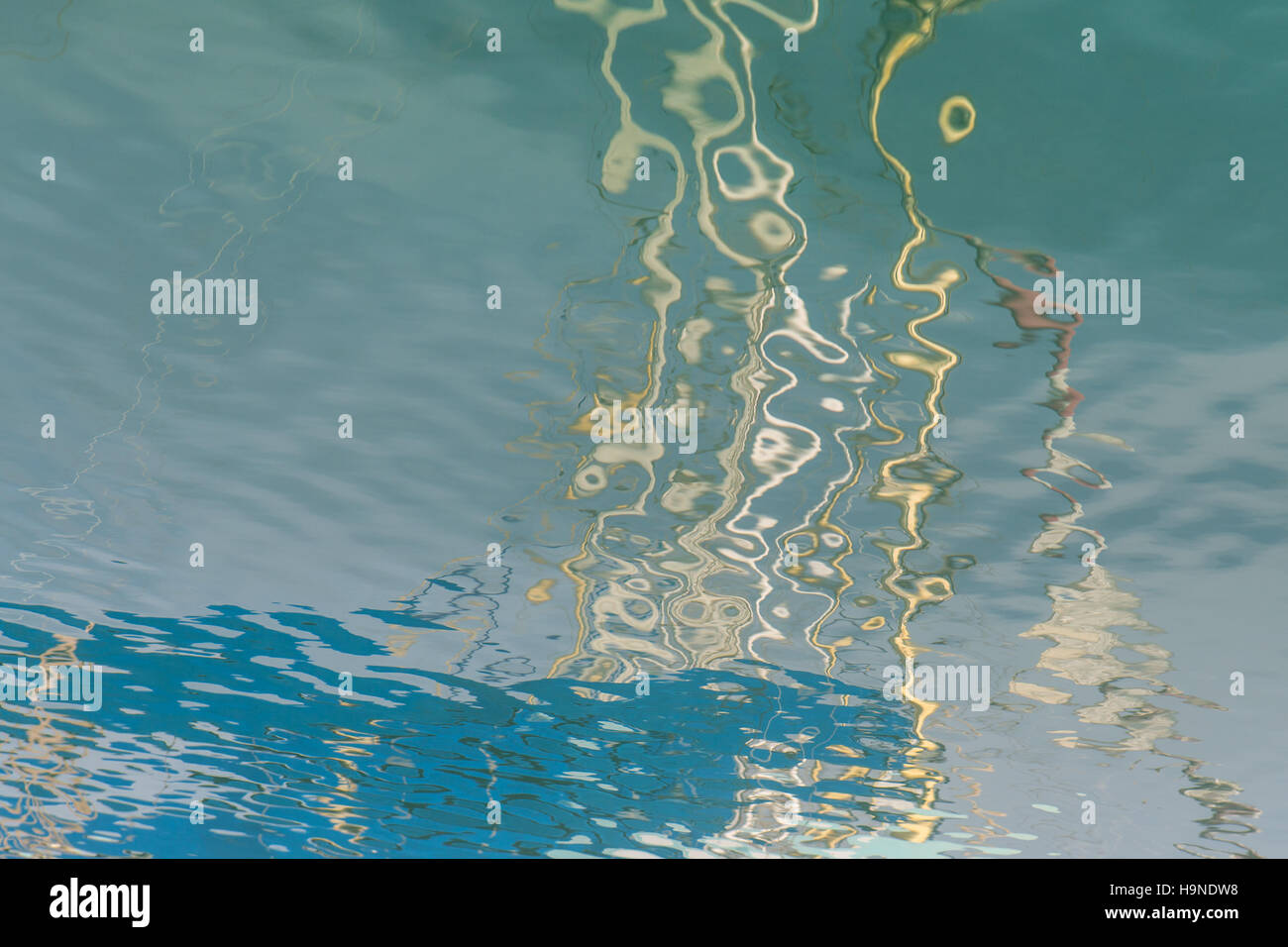 Abstract Boat Water Reflection High Resolution Stock Photography and ...