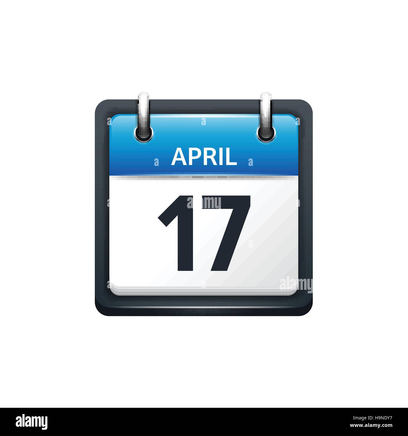 Friday april 17 Stock Vector Images - Alamy