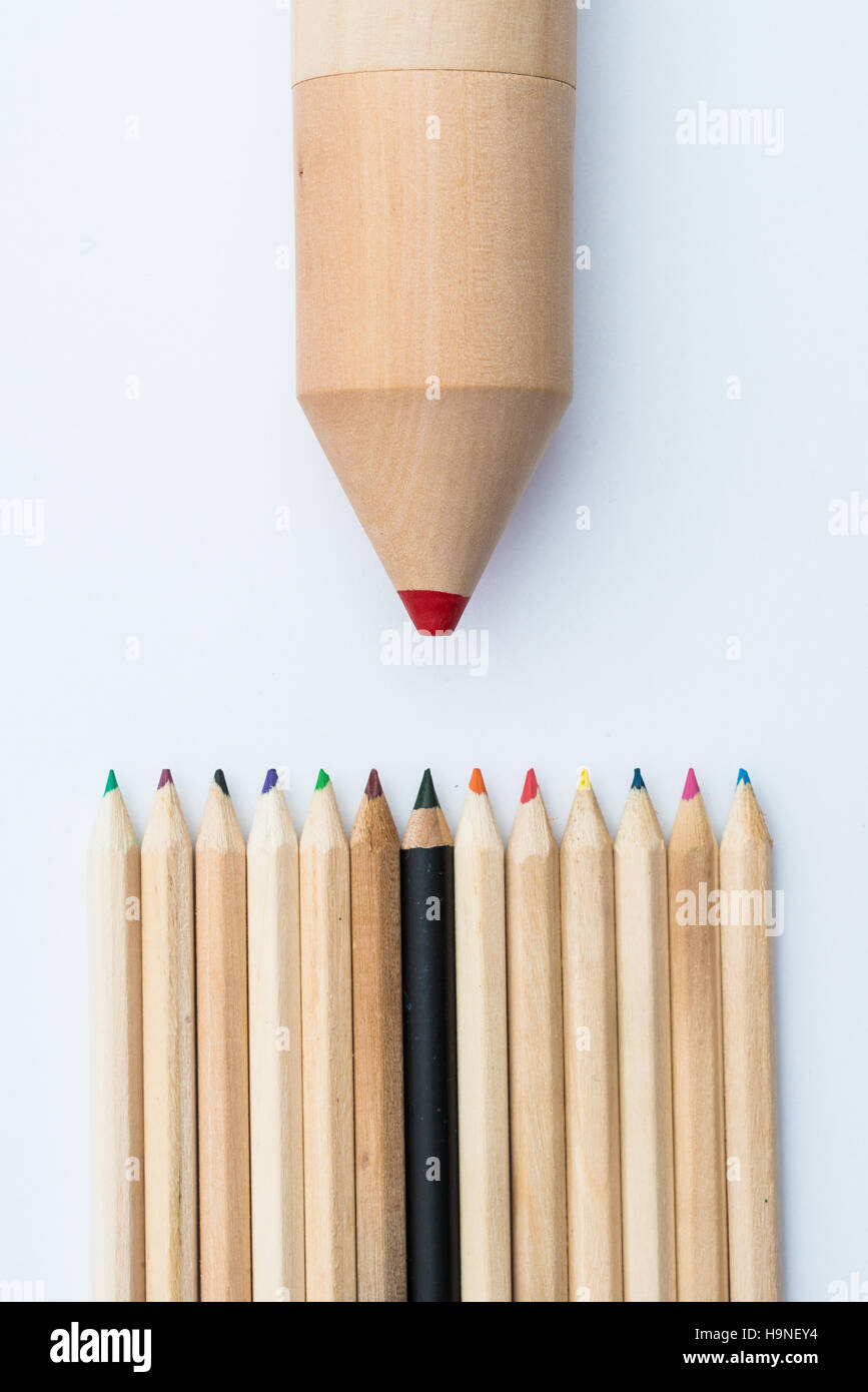 One Horizontal Crayon