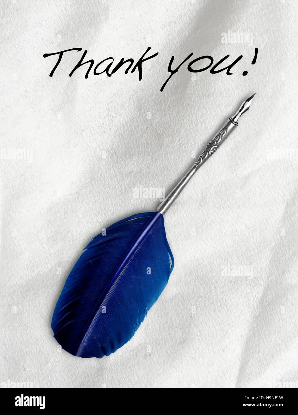 Thank you letter ink pen hi-res stock photography and images - Alamy