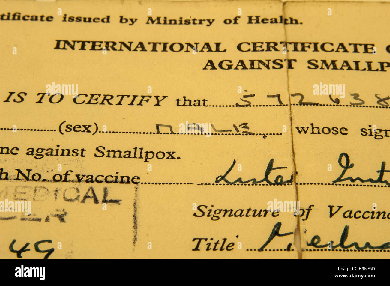 old RAF document Stock Photo - Alamy