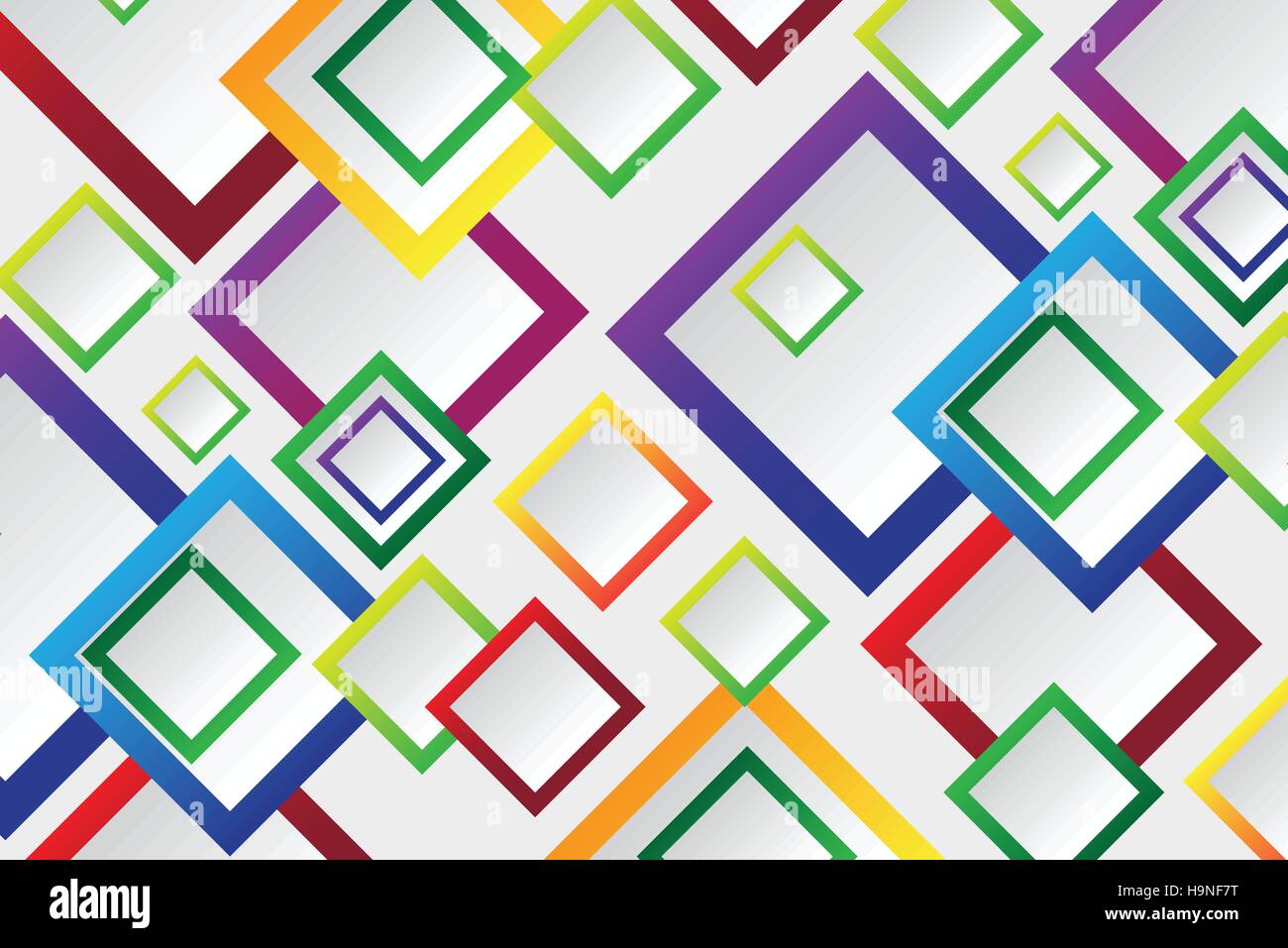 Colorful Square blank background - Vector Design Concept Stock Vector ...