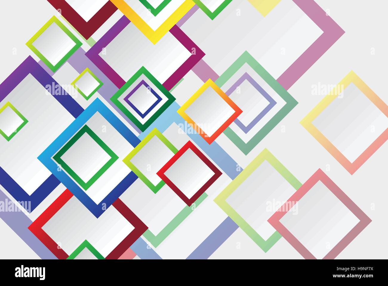 Colorful Square blank background - Vector Design Concept Stock Vector ...