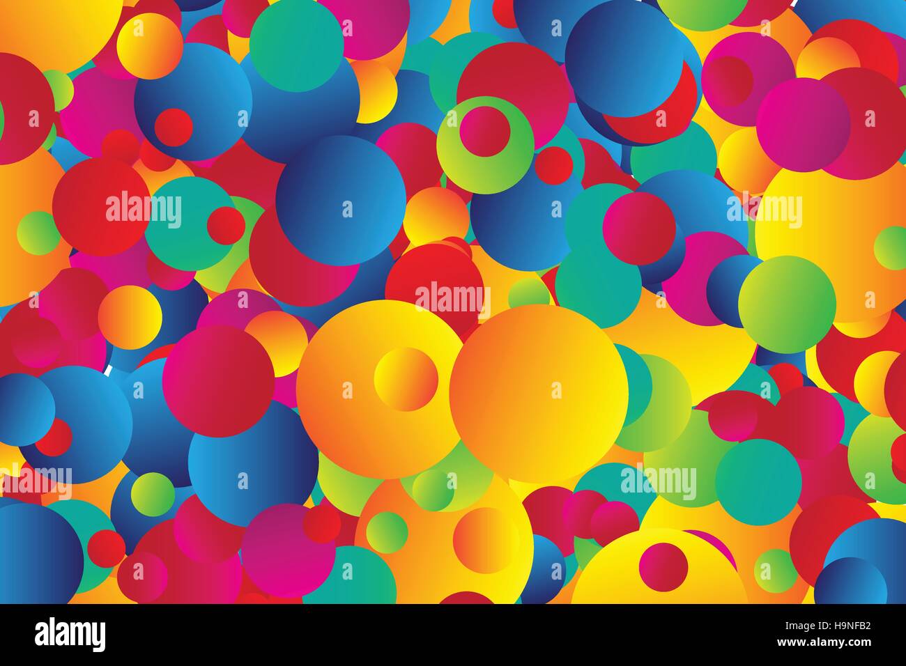 Colorful vector background with bright rainbow elements Stock Vector ...