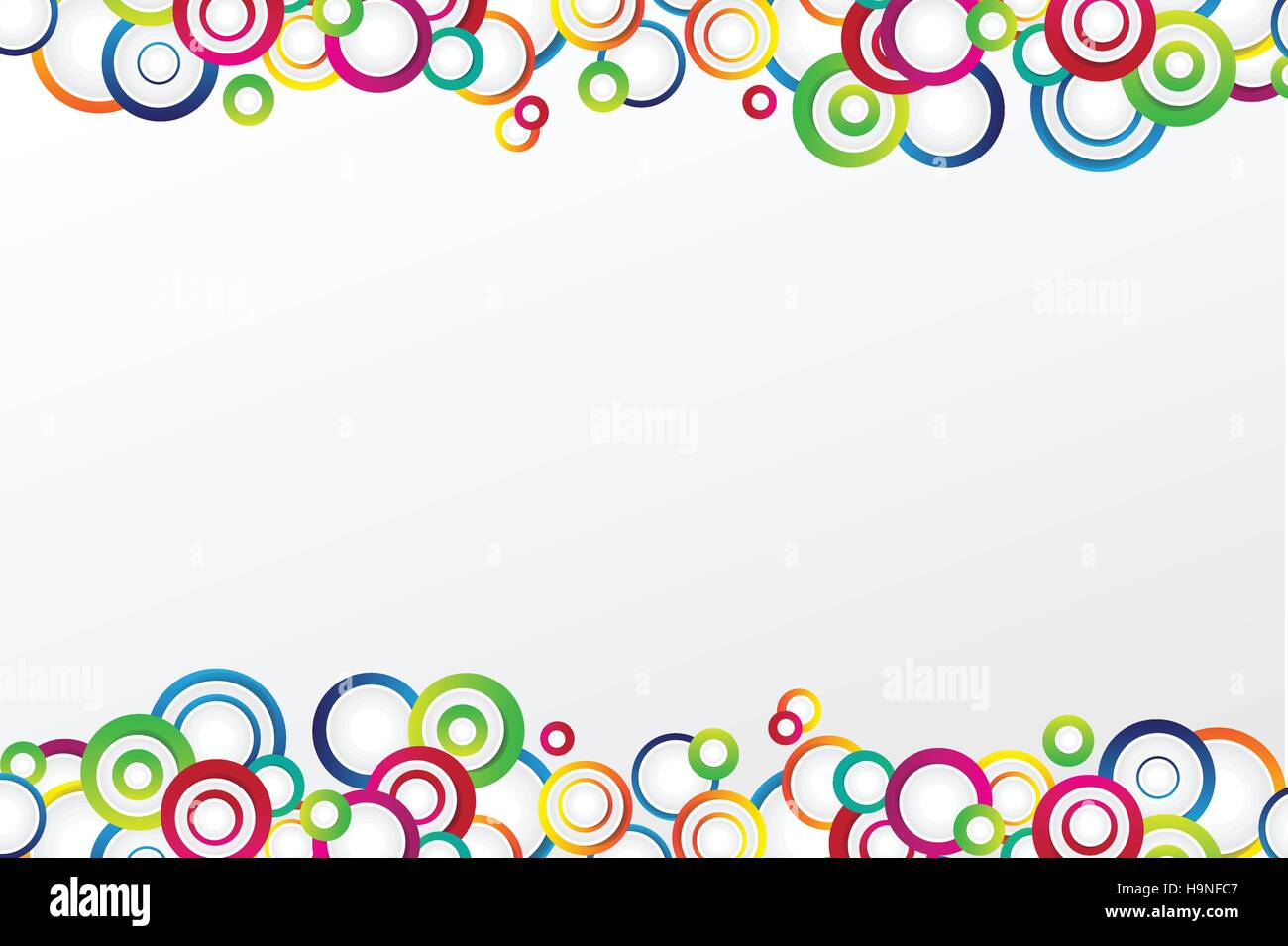 Colorful vector background with bright rainbow elements Stock Vector ...