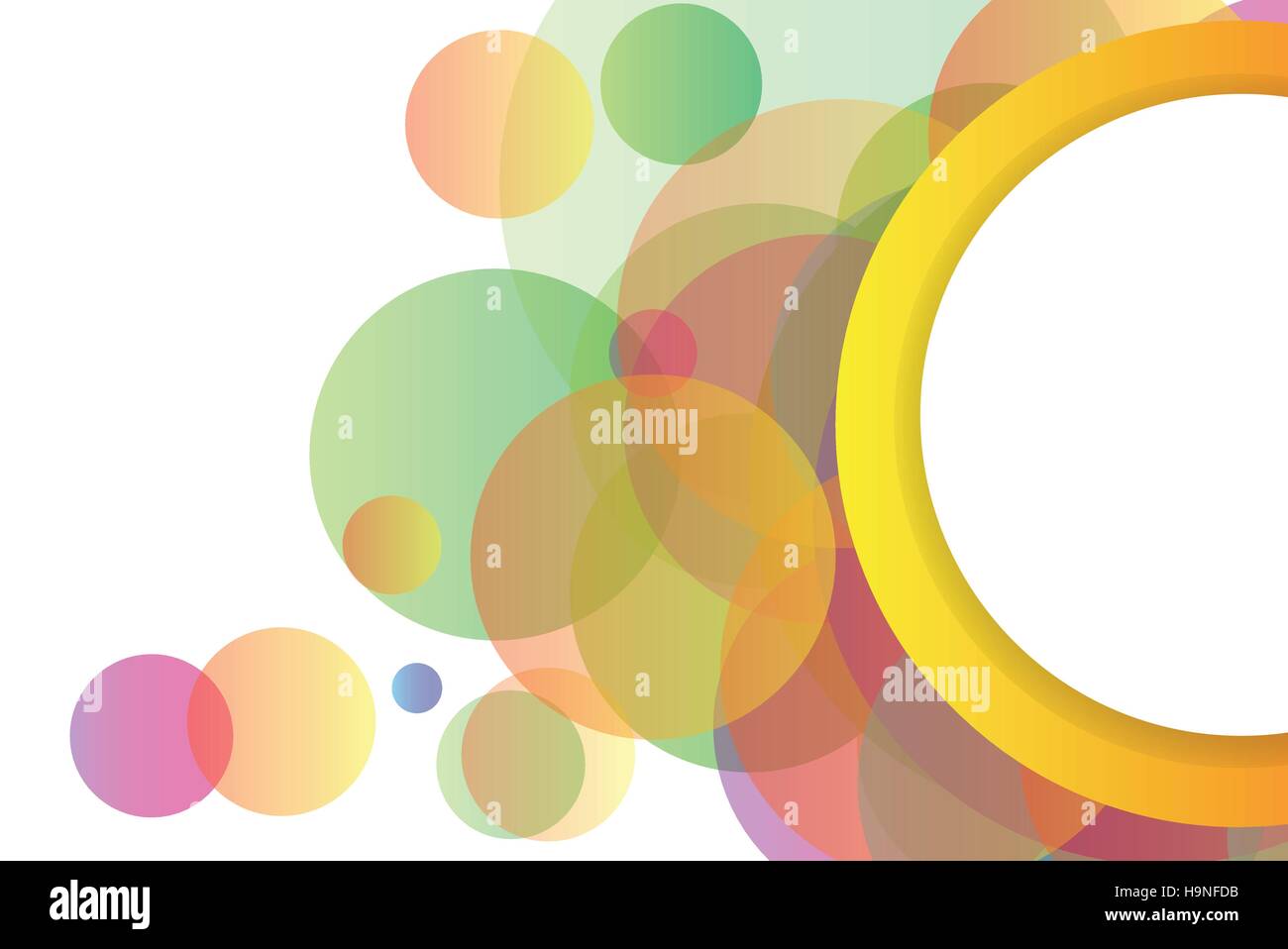 Abstract background with bright vector design elements Stock Vector ...