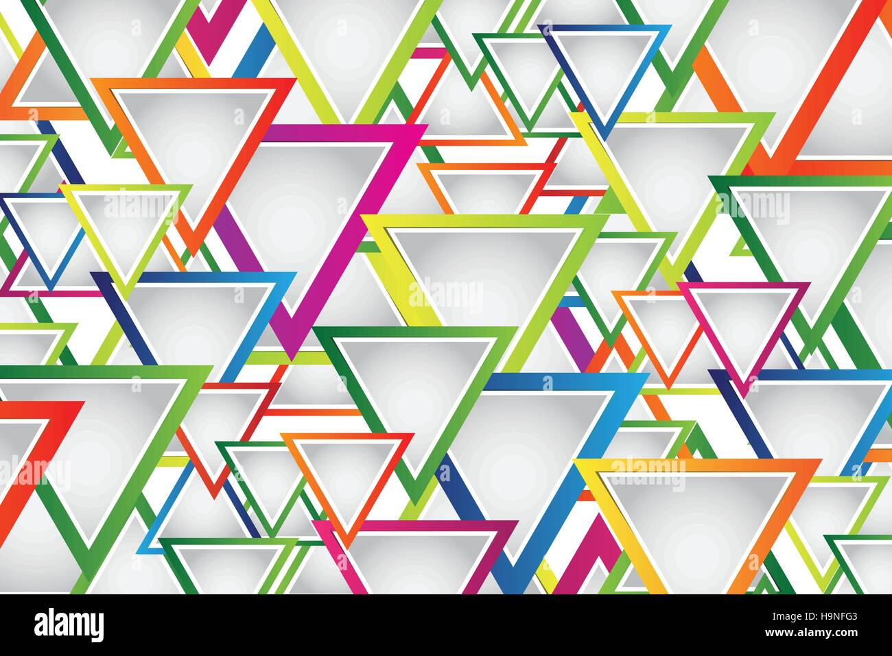 Colorful vector background with bright rainbow elements Stock Vector ...