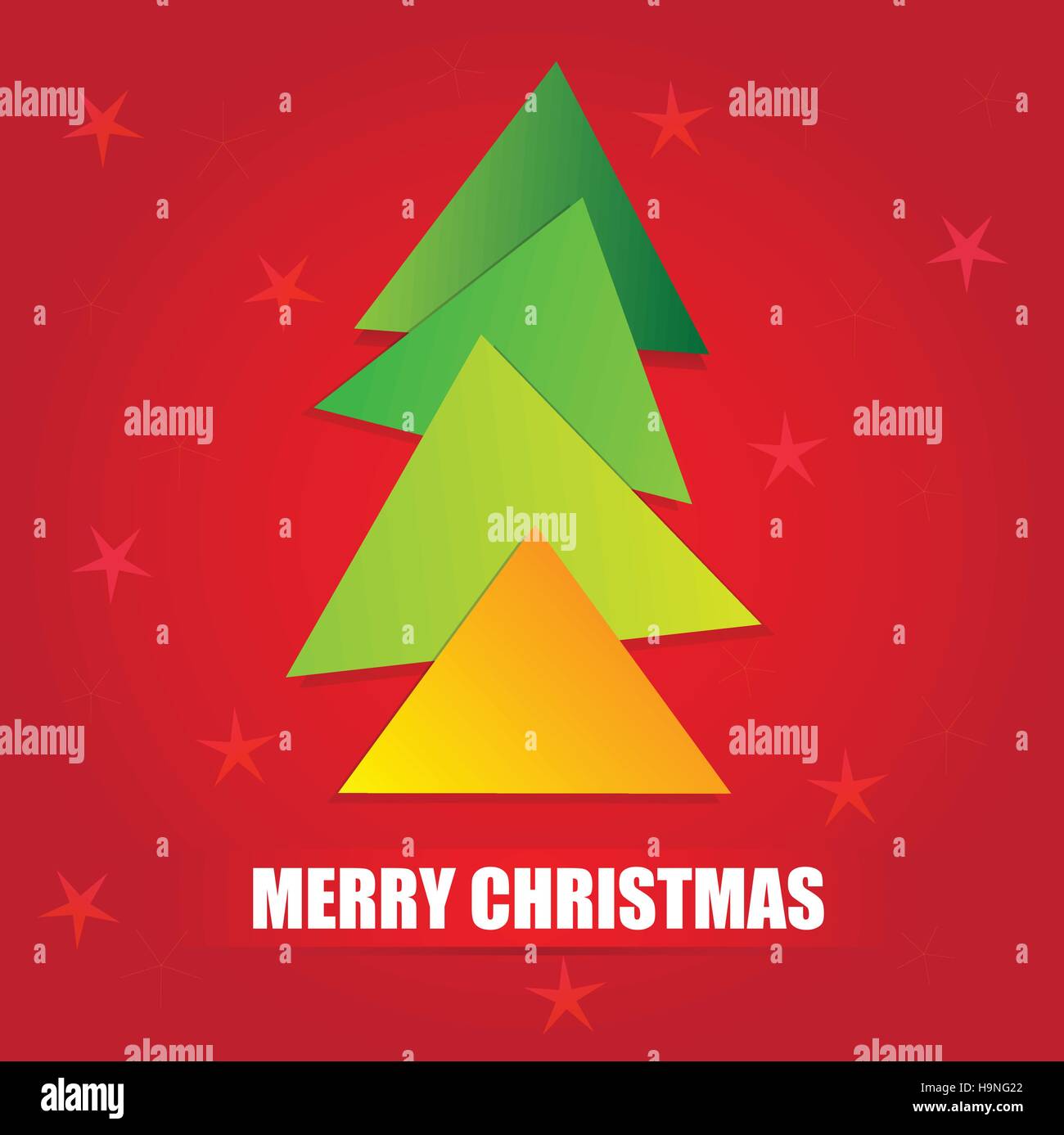 The simple geometric shapes of triangle form a modern, stylized ...
