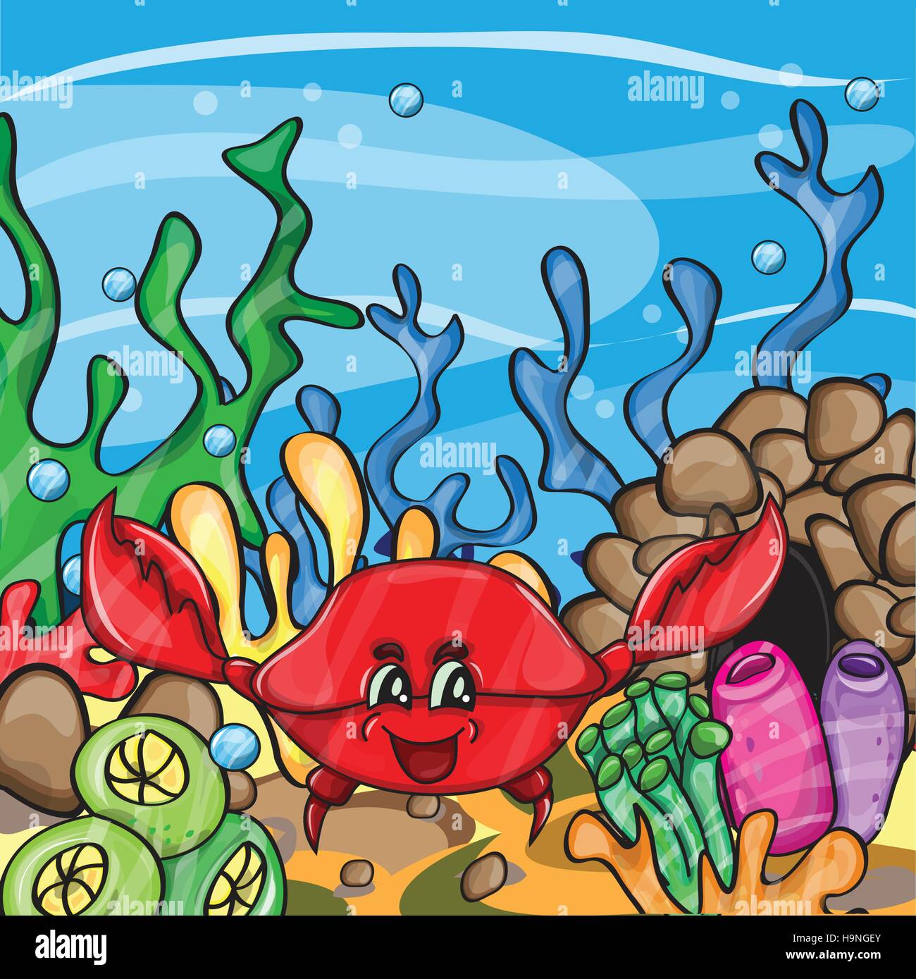 Crayfish Stock Vector Images - Alamy