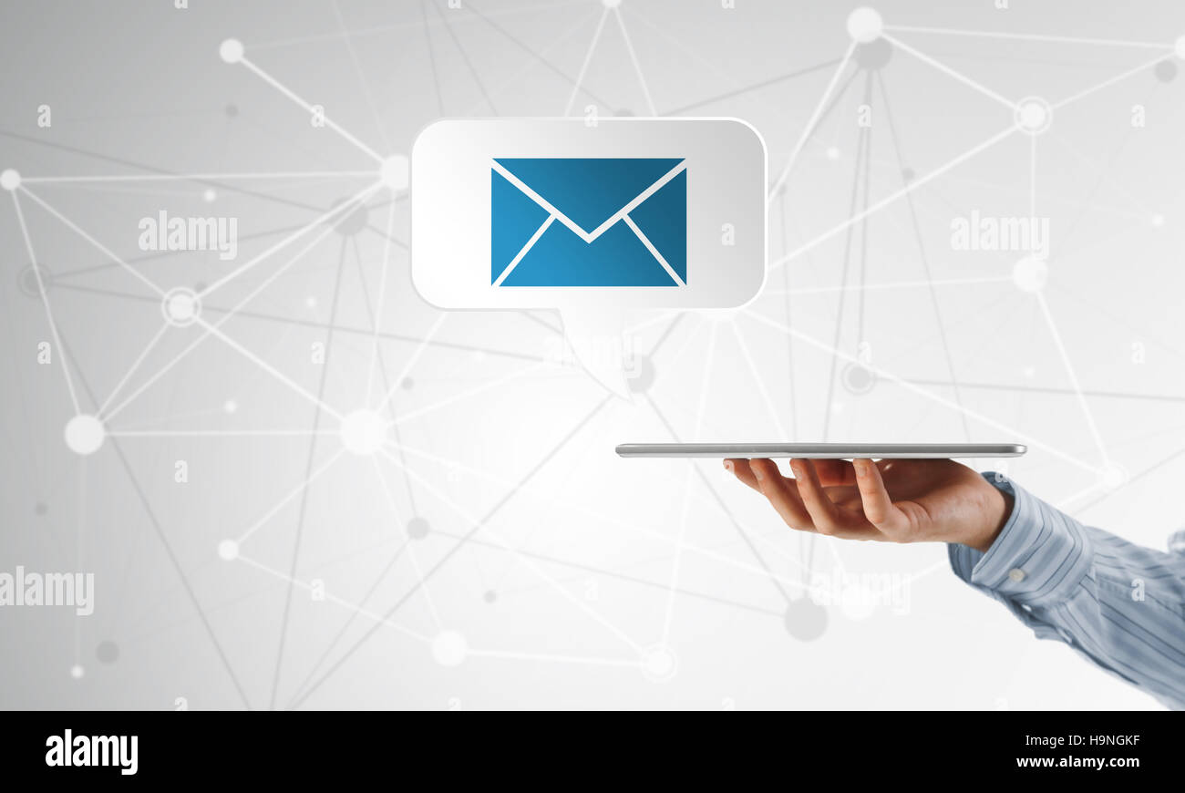 Email application icon Stock Photo - Alamy