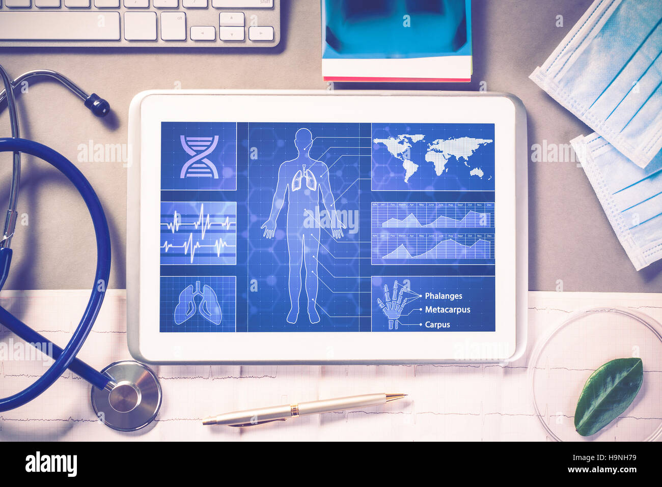 Digital technologies in medicine Stock Photo - Alamy